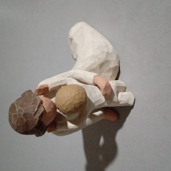 Willow Tree | Accents | Willow Tree Painted Carving Of Mother And Son ...